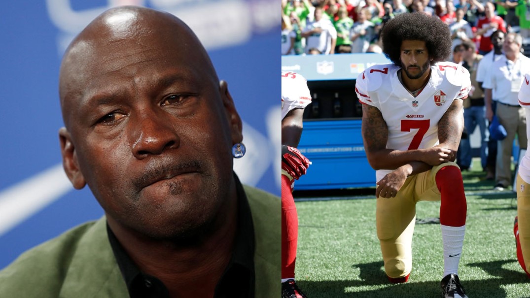 Michael Jordan Says He’d Like to “Slap Some Sense” Into Colin ...