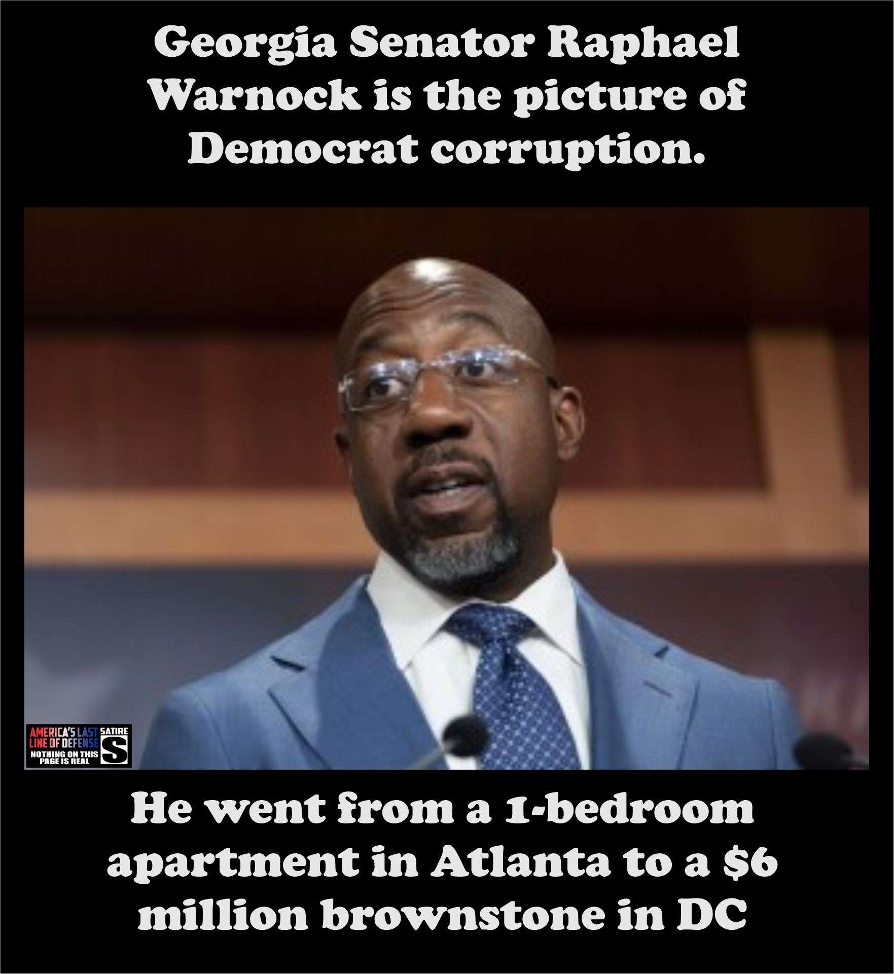 Georgia Senator Raphael Warnock went from a 1-bedroom apartment in ...
