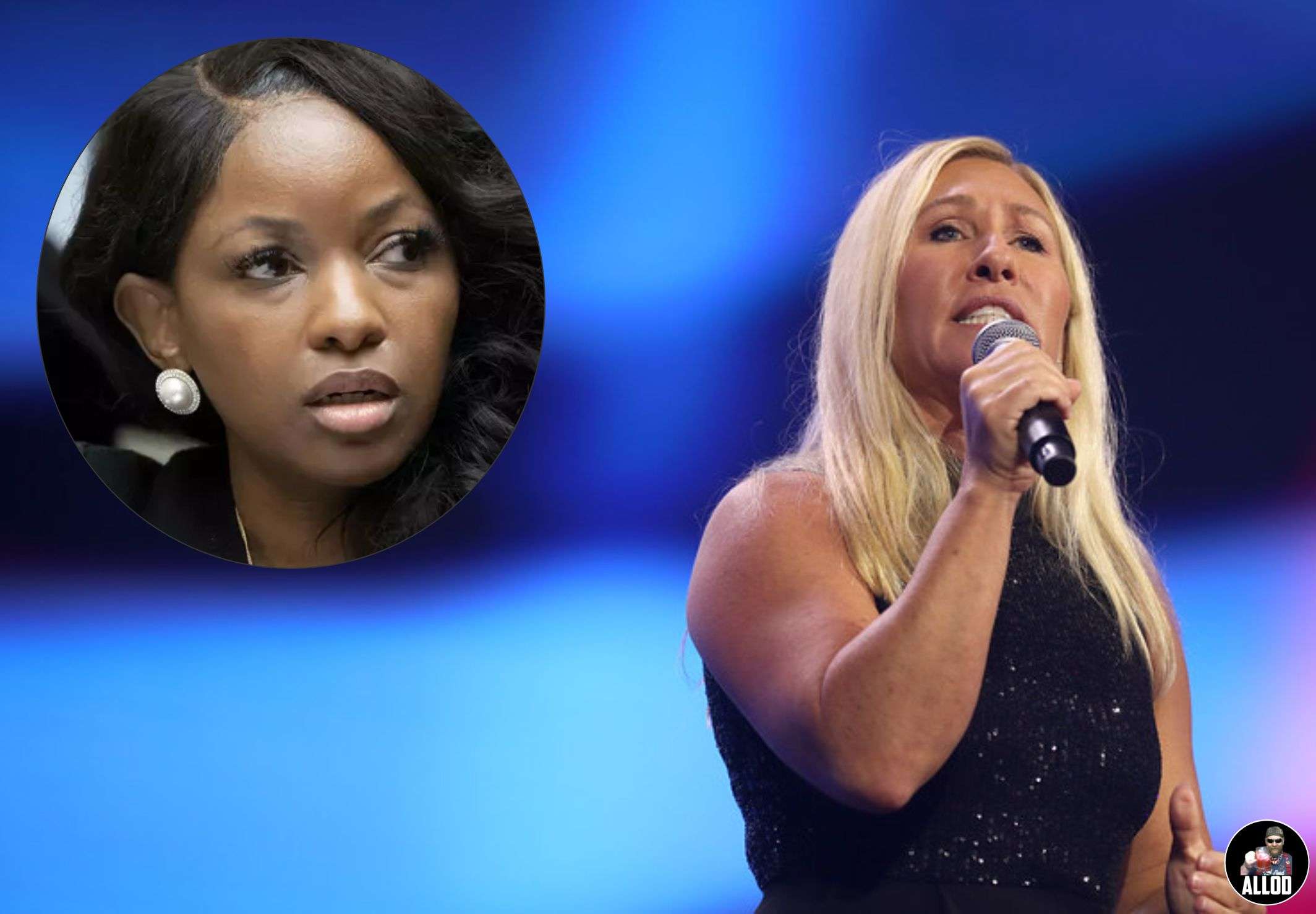 Marjorie Taylor Greene Calls Out Jasmine Crockett on the Big Stage at ...