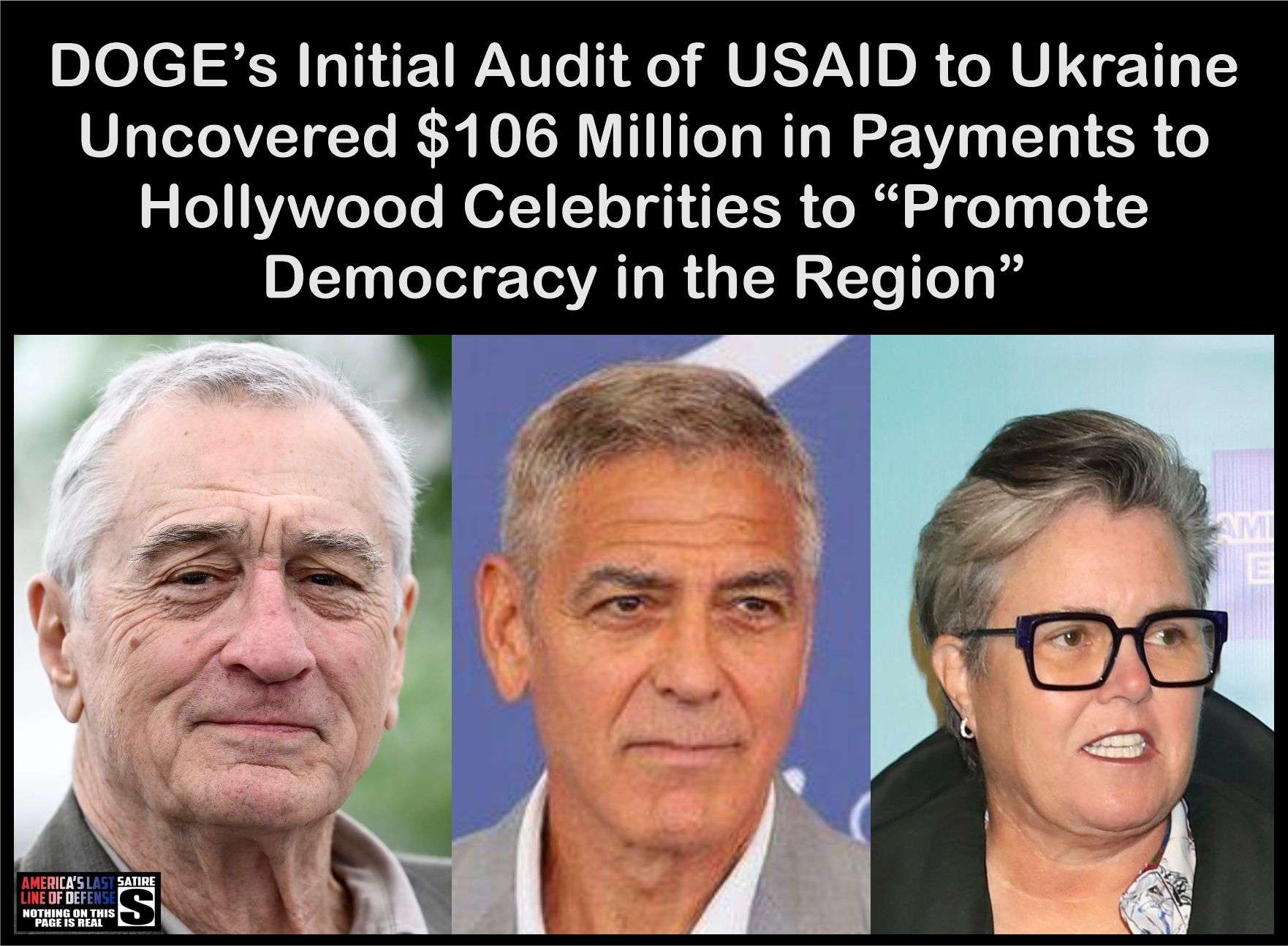 DOGE’s Initial Audit of USAID to Ukraine Uncovered $106 Million in ...